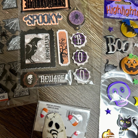 Jolee’s Boutique | Office | New Halloween Sticker Scrap Book Lot Jolees ...